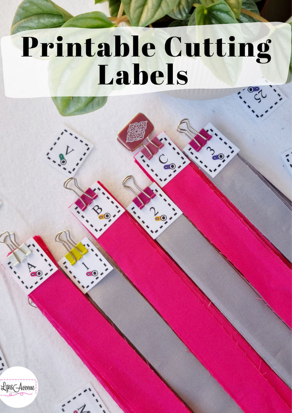 Lynie Labels Printable Cutting Labels PDF Download – LynsAvenue